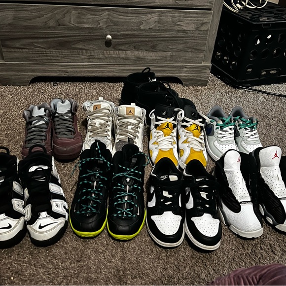 Jordan | Shoes | 8 Pair Lot Used Sneakers Jordan Nike | Poshmark